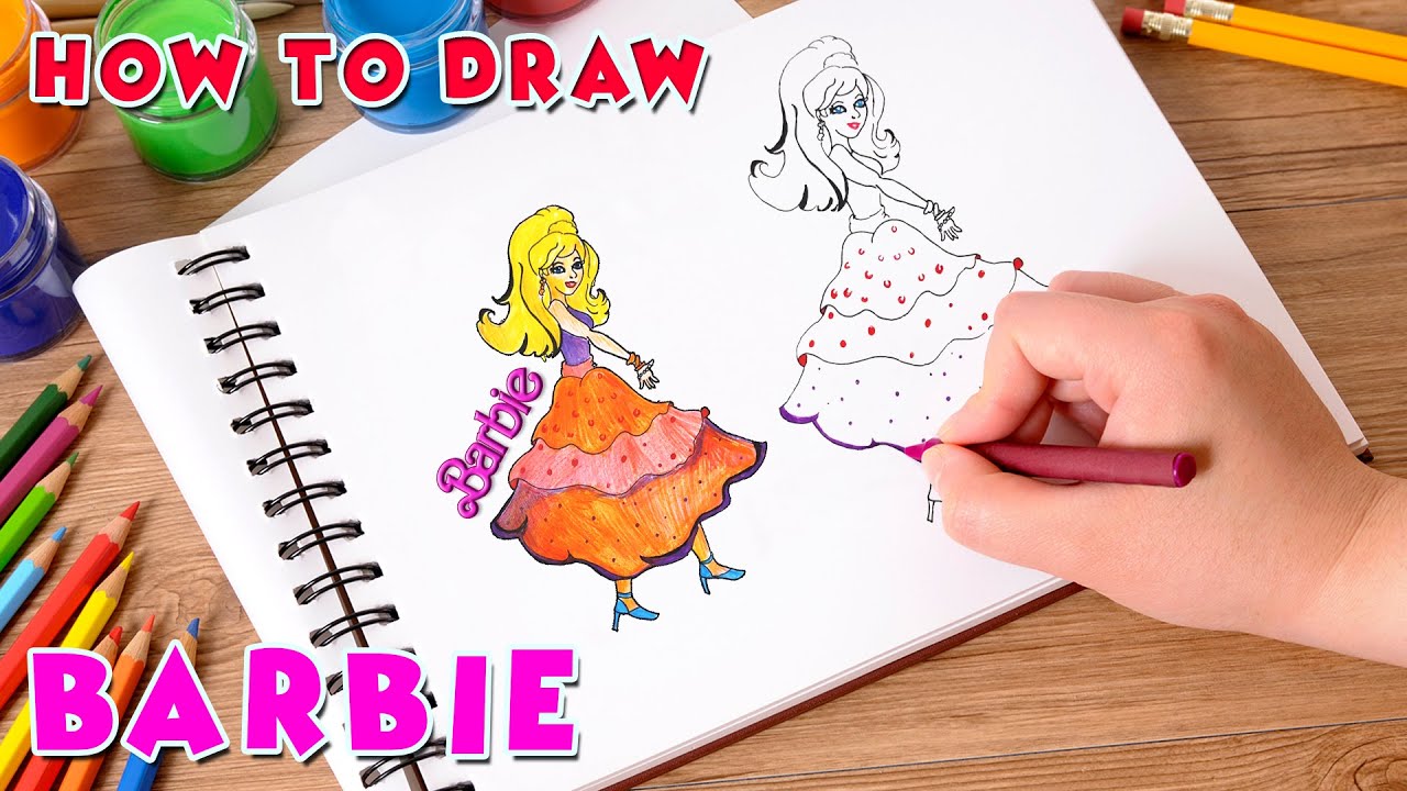 Discover the Secrets to Drawing Barbie in Simple Steps - YouTube