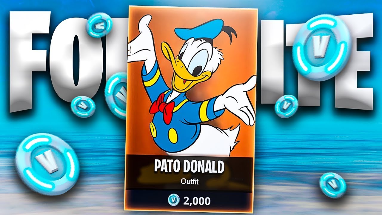 El PATO DONALD juega a FORTNITE: Battle Royale - YouTube