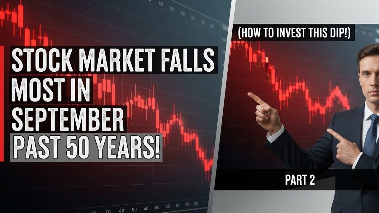 Stock Market falls most in September past 50 years! (How to invest this ...