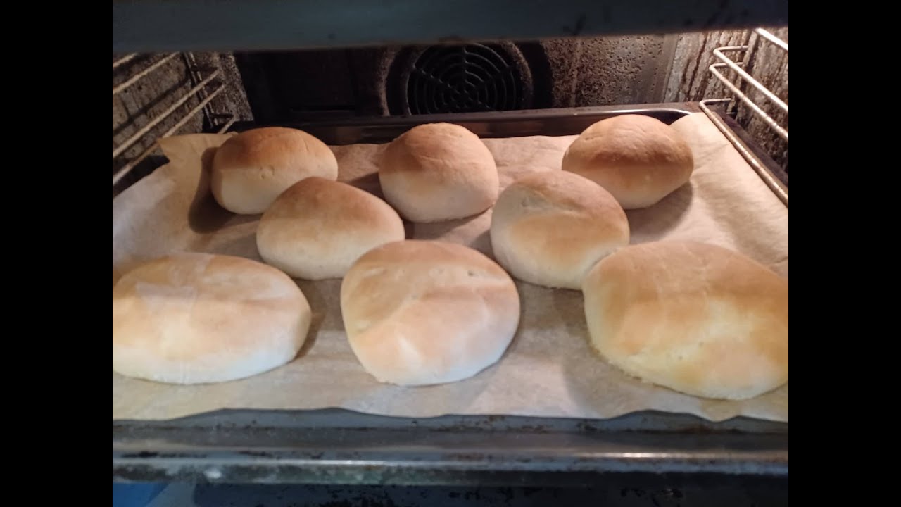 391. Házi zsemle a legegyszerűbb recept alapján (10 Ft/db) - YouTube