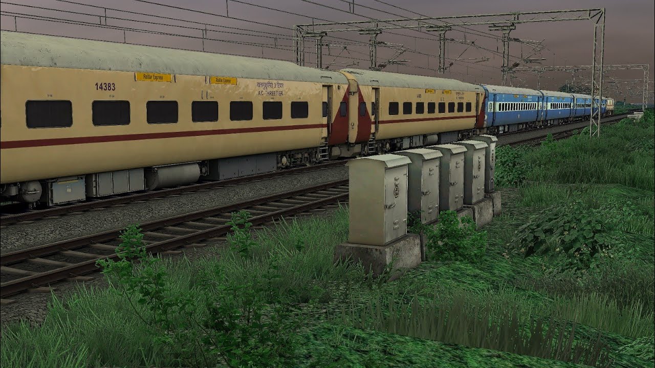 Most Realistic Indian Train Game| Train simulator classic Skipping at ...