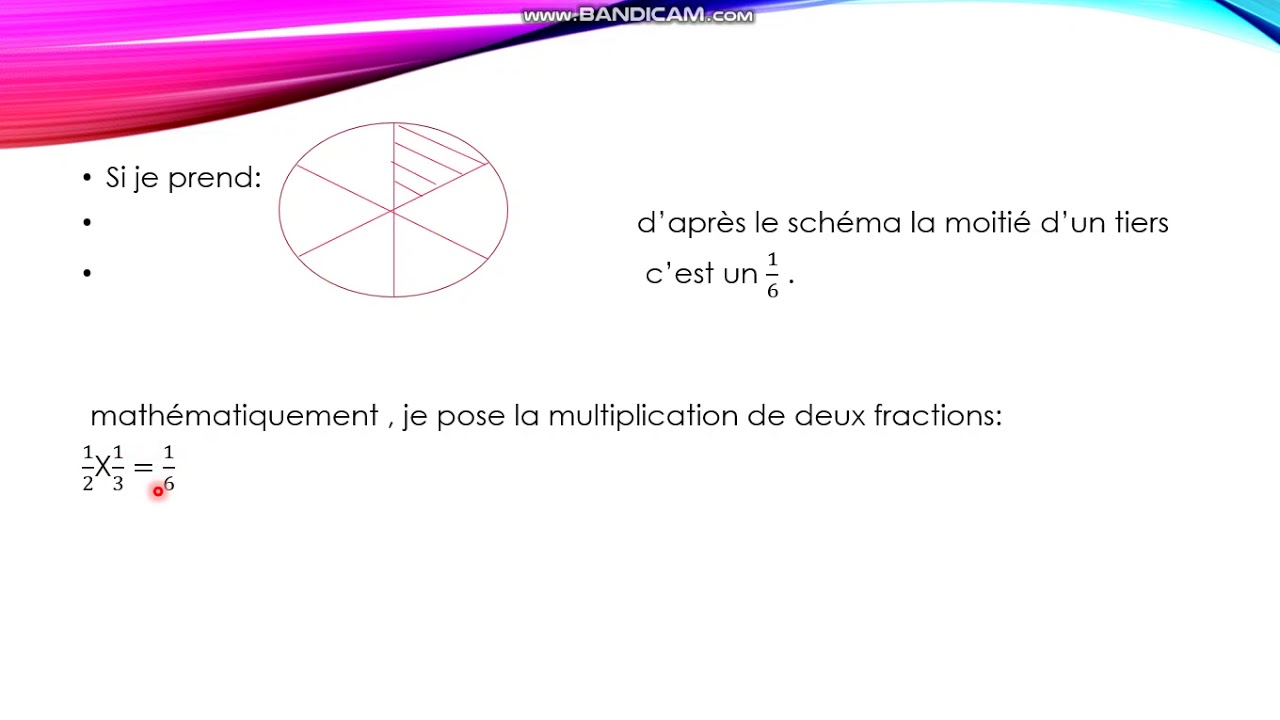 les fractions le produit - YouTube