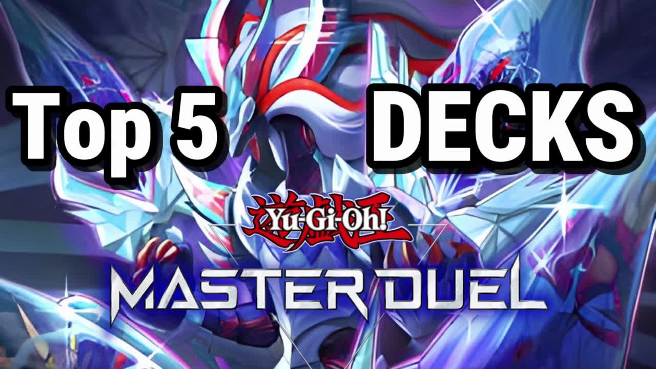 Top 5 Decks For Yugioh Master Duel (January) - YouTube