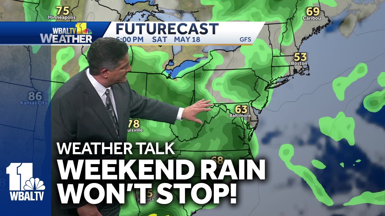 Weather Talk: Why does it keep raining on the weekends? - YouTube