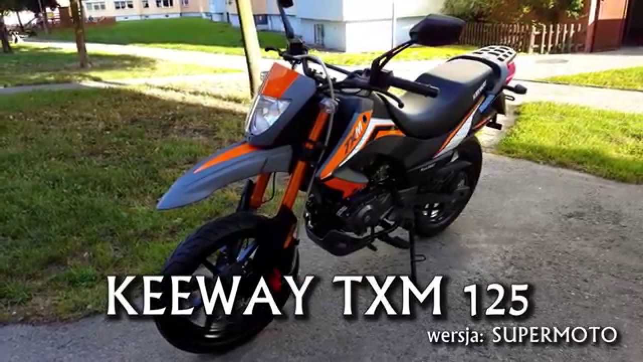 🔴 KEEWAY TXM 125 | 4K | Brzmienie i prezentacja motocykla 125ccm - YouTube