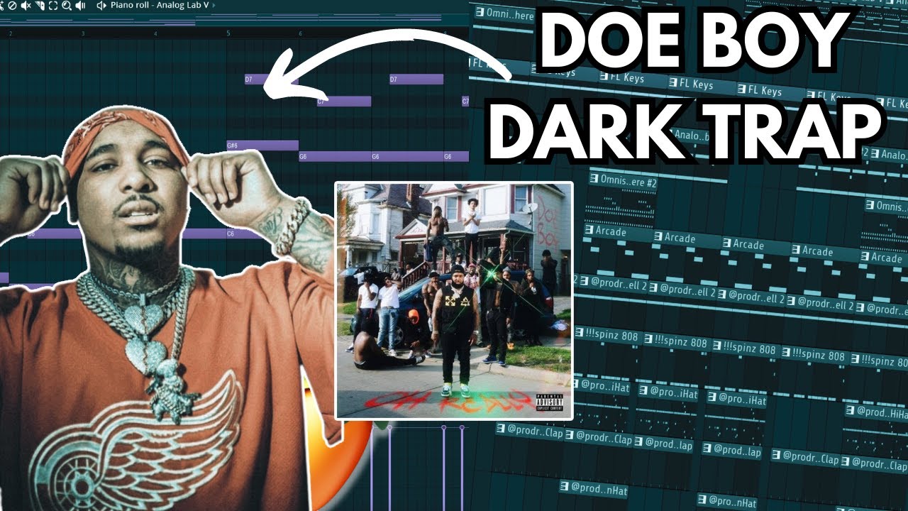 Cooking Up an INSANE Dark Trap Beat for Doe Boy | Dark Trap Beat ...