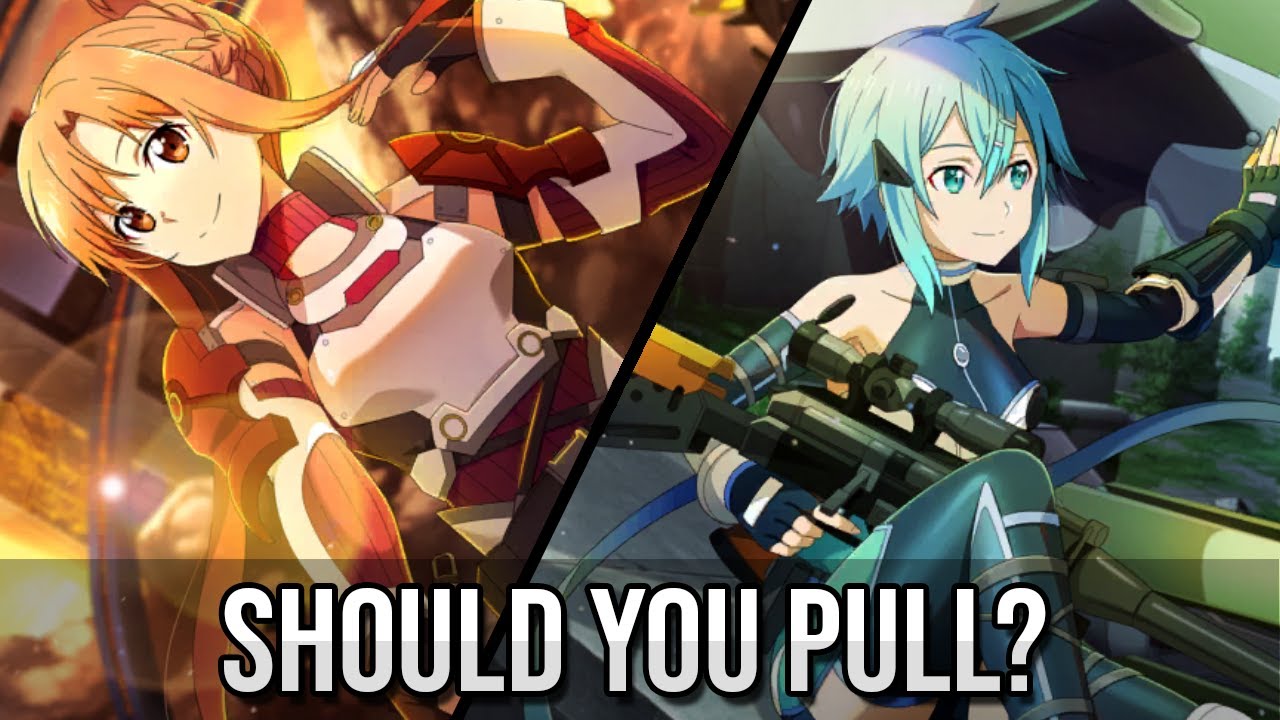 GGO Asuna & Sinon Scout In Sword Art Online Variant Showdown - YouTube