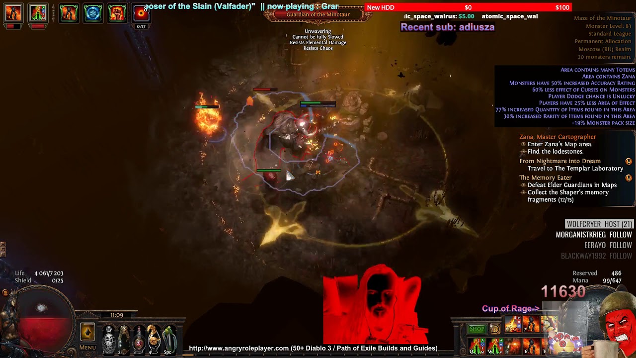 EARTHQUAKE JUGGERNAUT T16 Minotaur (2019 Edition) Build Path of Exile ...