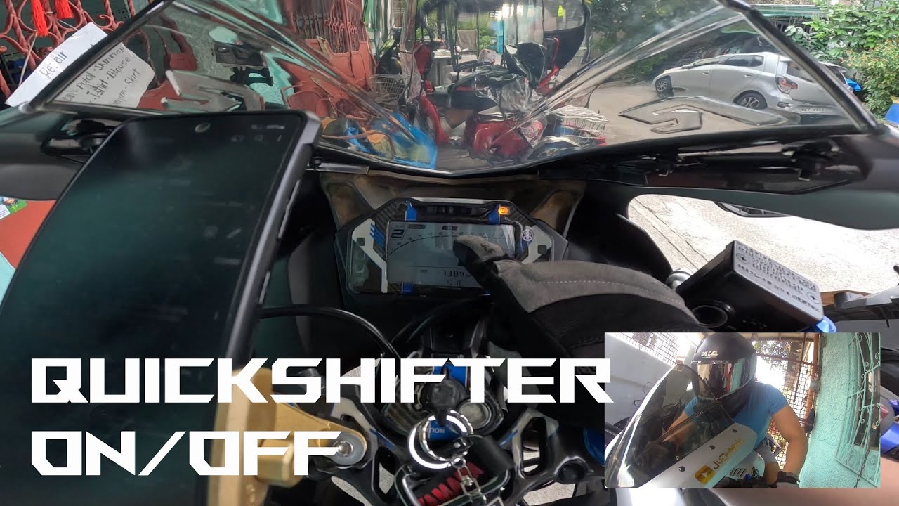 How to turn ON/OFF R15M Quick Shifter | Yamaha R15M | POV - YouTube