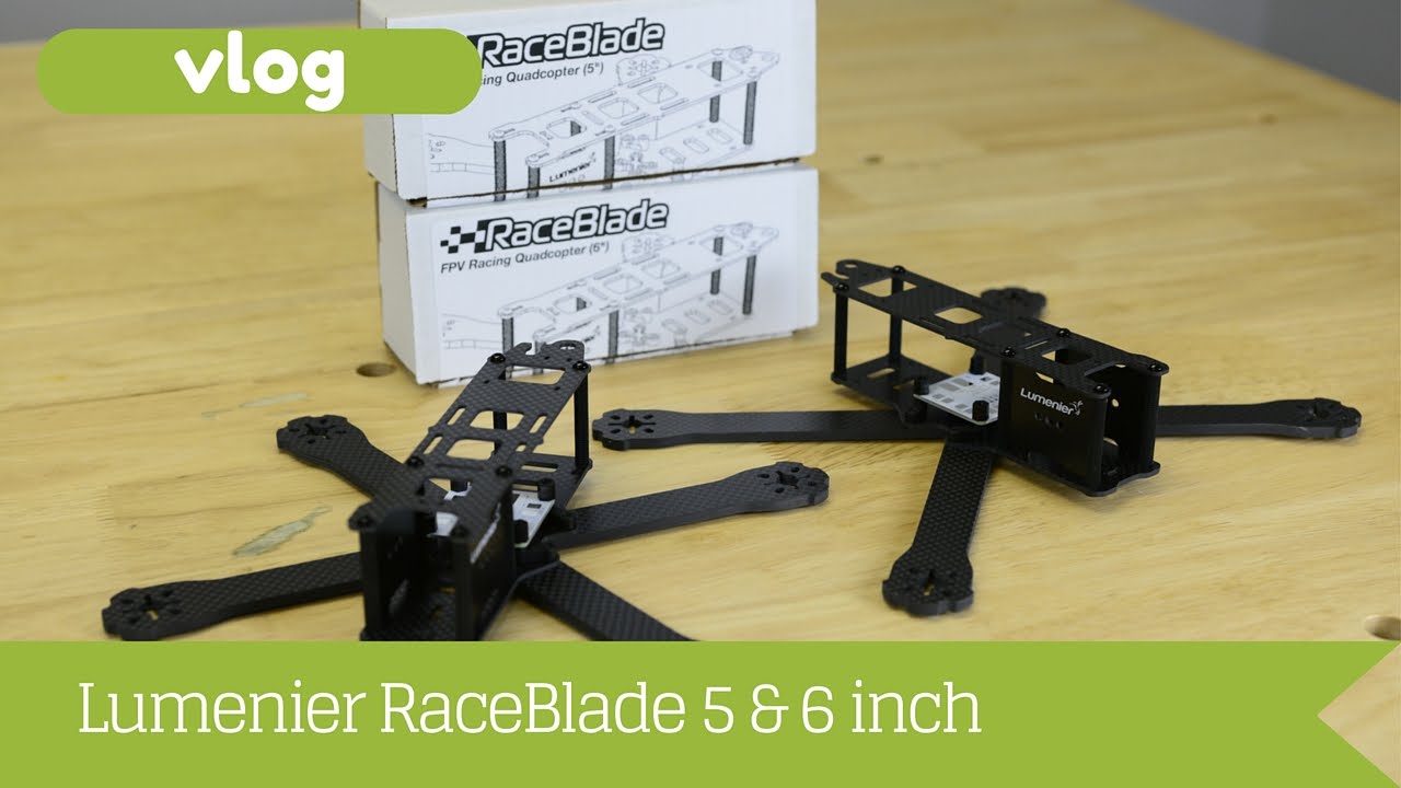 Lumenier RaceBlade FPV racing frame - 5 and 6 inch - QAV-R - YouTube