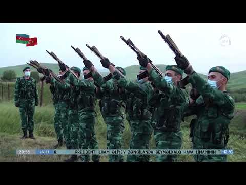 Şəhid olmuş hərbçimiz Ələkbər Musayev doğulduğu Cəlilabad rayonunda dəfn olunub (27.04.2021)