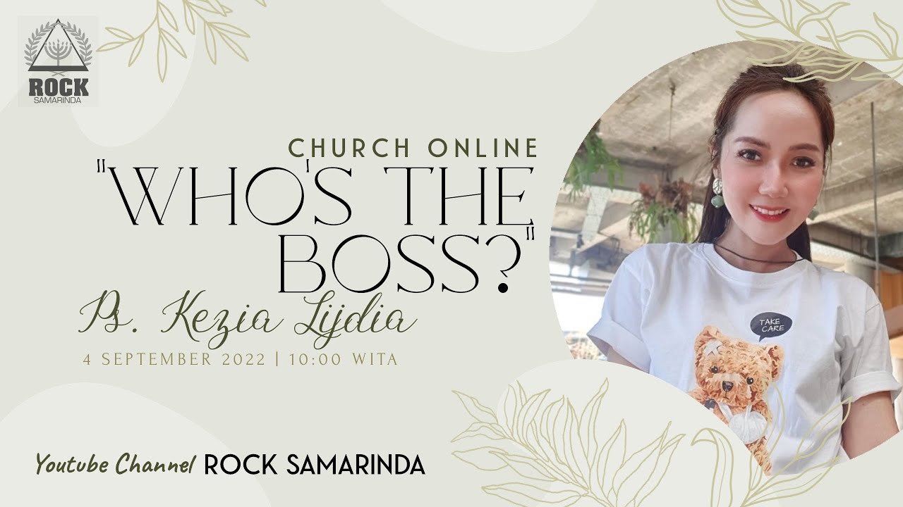 ROCK Samarinda Church Online, 04'th September 2022, With Ps. Kezia ...