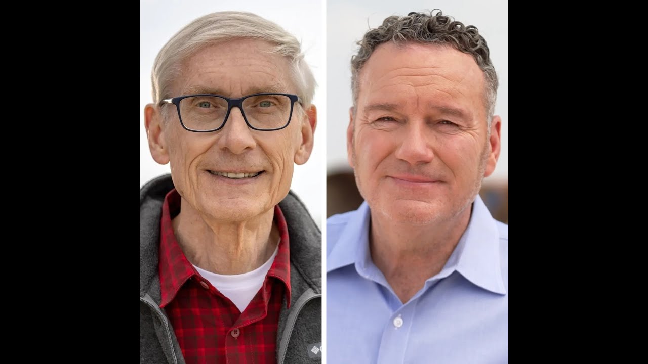 Tony Evers vs. Tim Michels: 2022 debate for Wisconsin governor a month before election - YouTube