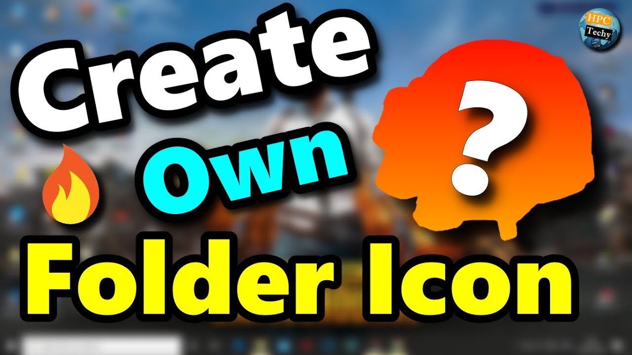 🔥PUBG FOLDER ICON || CREATE SIMPLE FOLDER ICON || ICO FILE || FREE ON ...
