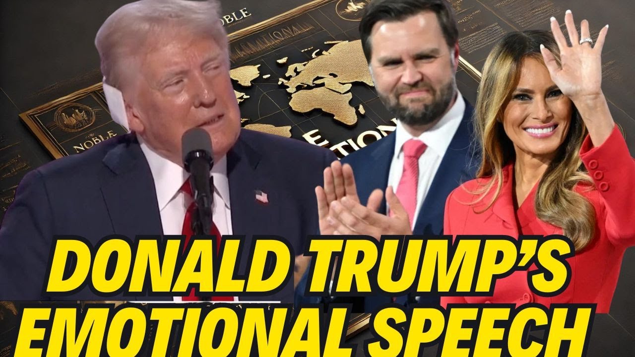 Donald Trump’s Emotional Speech at RNC: A Powerful Moment Today - YouTube