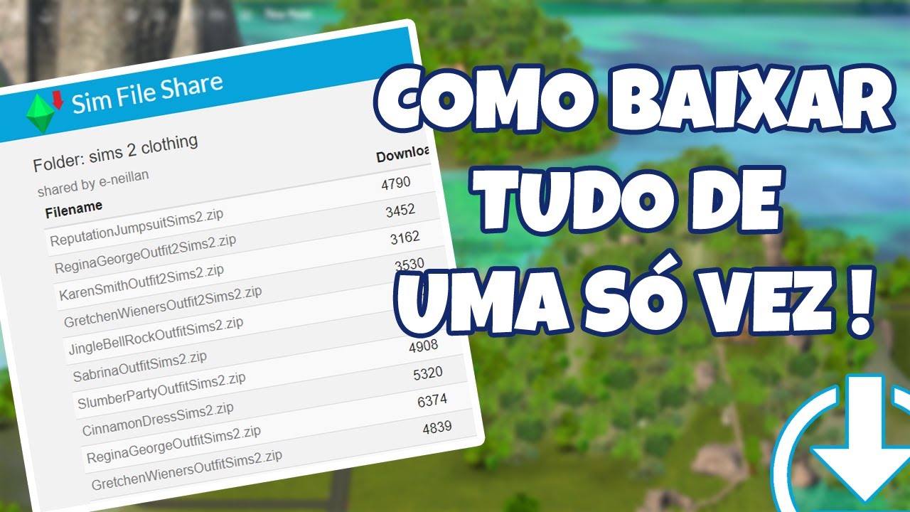 COMO BAIXAR VÁRIOS ARQUIVOS DE UMA SÓ VEZ NO SIM FILE SHARE + LINKS DE ...
