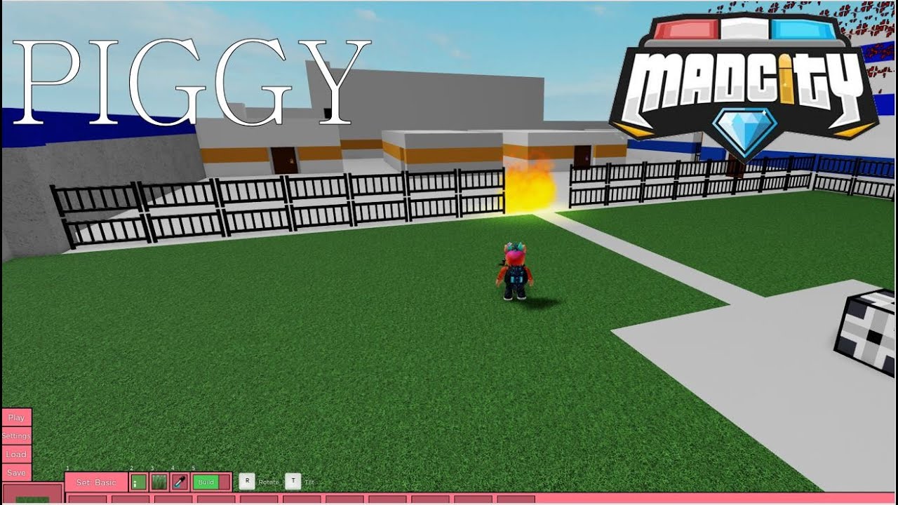 Mad City PRISON in PIGGY! (My Custom Map) - YouTube
