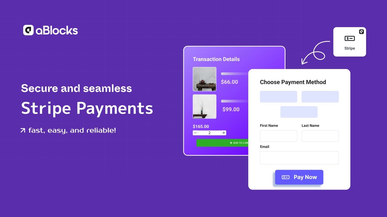 How to Add a Stripe Payment Button in WordPress with aBlocks (No Coding Needed) - YouTube