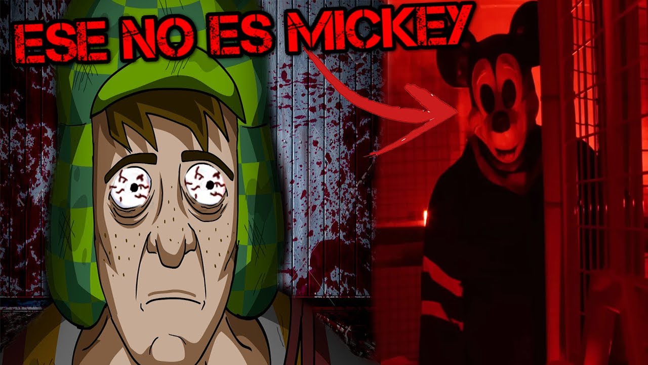 👹 creepypasta chavo del 8 + mickey's mouse trap- (el parque de ...