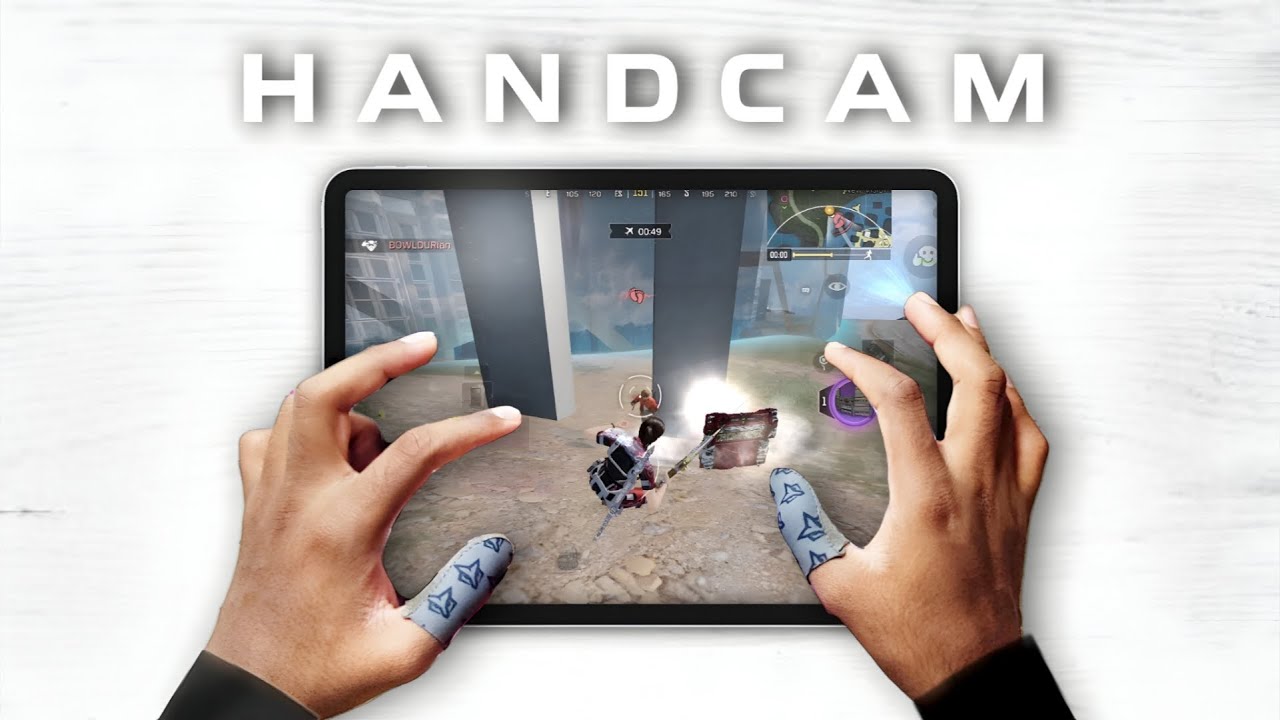 6 Finger Claw HANDCAM ( iPad Pro 2022 ) CODM Battle Royale Gameplay ...