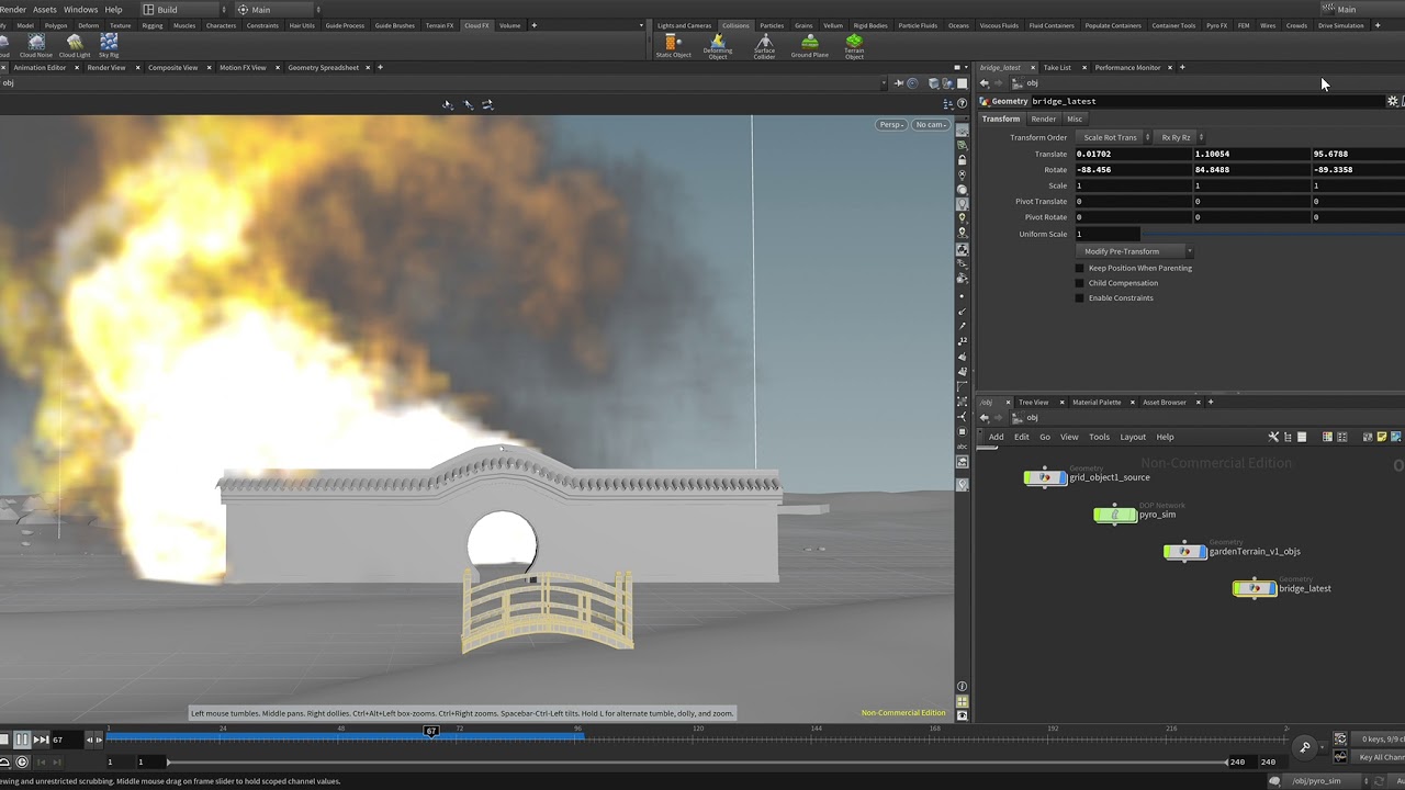 CNM 190 explosion sim test 1 - YouTube