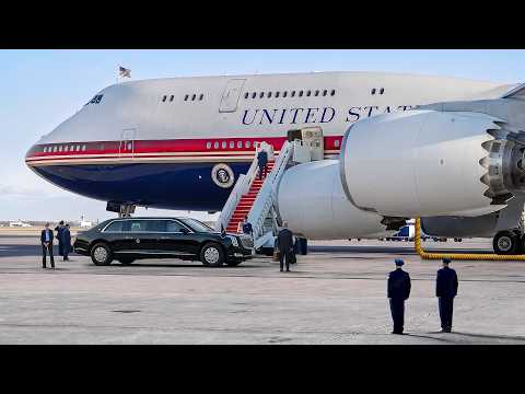 US President Tests His Brand-New Gifted $1.4 Billion Air Force One