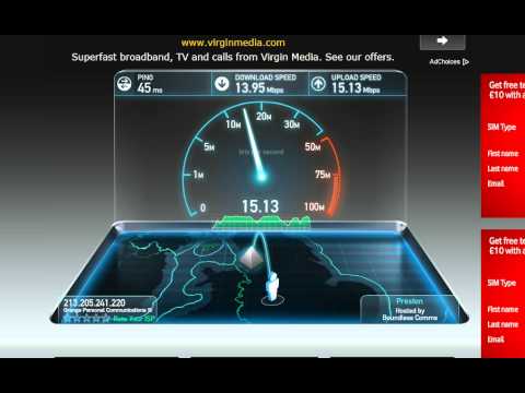 EE LTE Speed Test - YouTube
