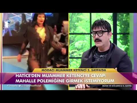 Muammer Ketenci ve Hatice canlı yayında birbirine girdi!