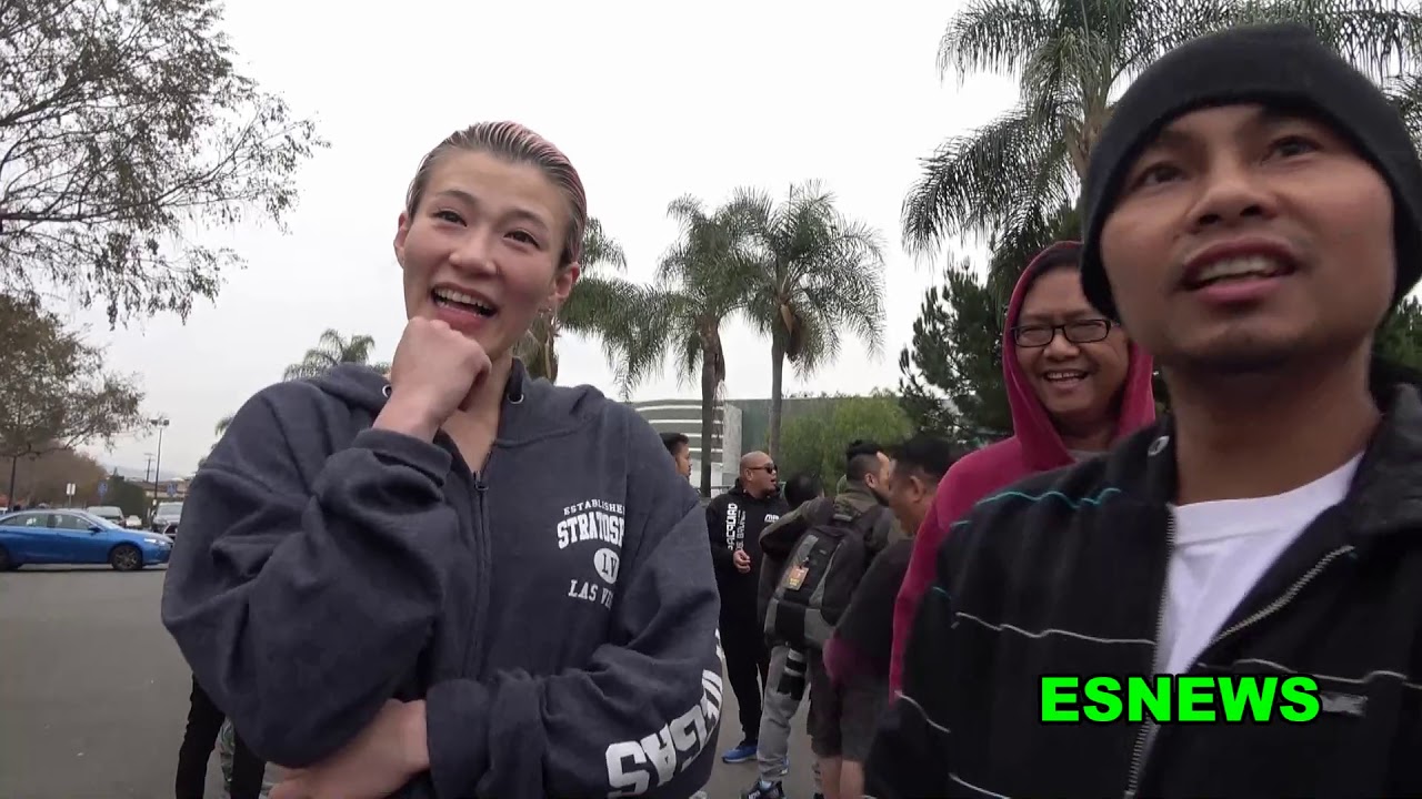 Miss Japan & Boxing Star Tomomi Takano In Camp With Rodel Mayol & Manny ...