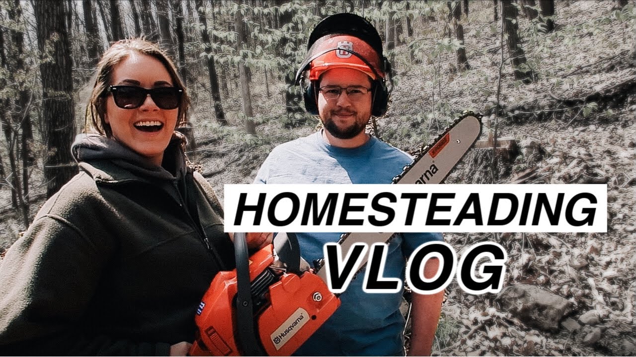 HOMESTEADING VLOG! | Gardening with Grow Bags & Working on our Land ...