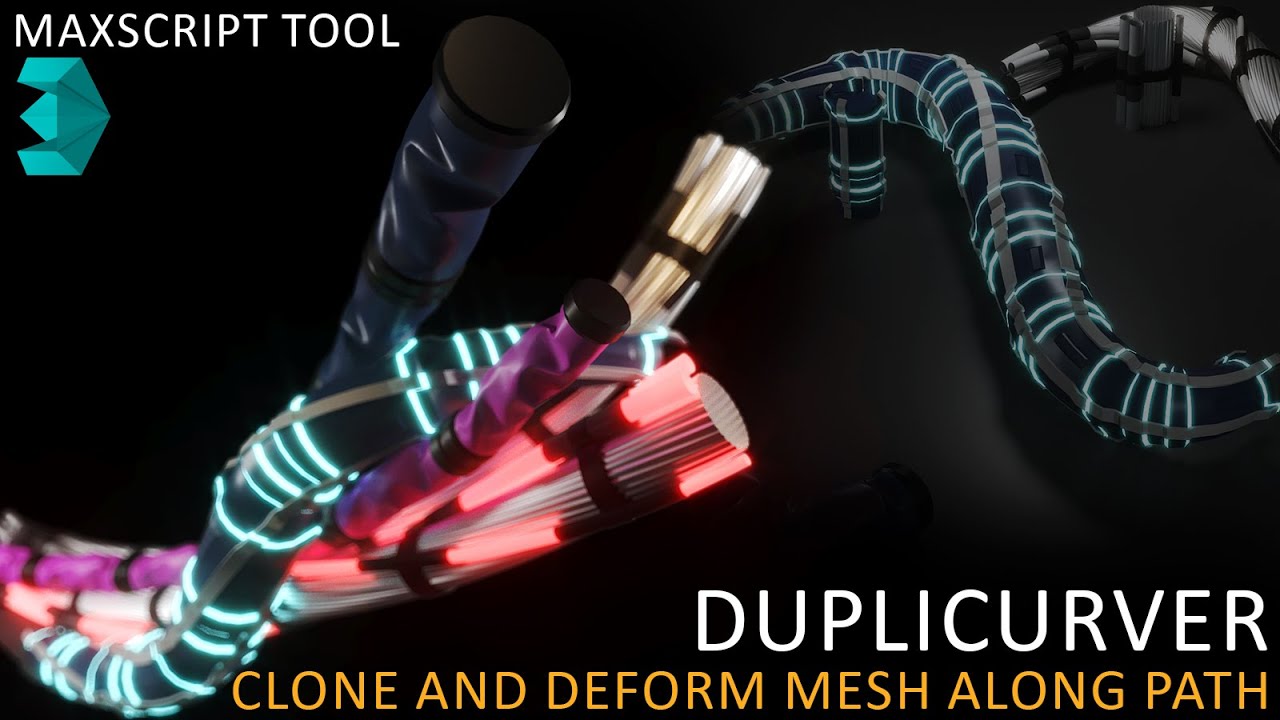 promotion: Duplicurver (Maxscript tool) - YouTube