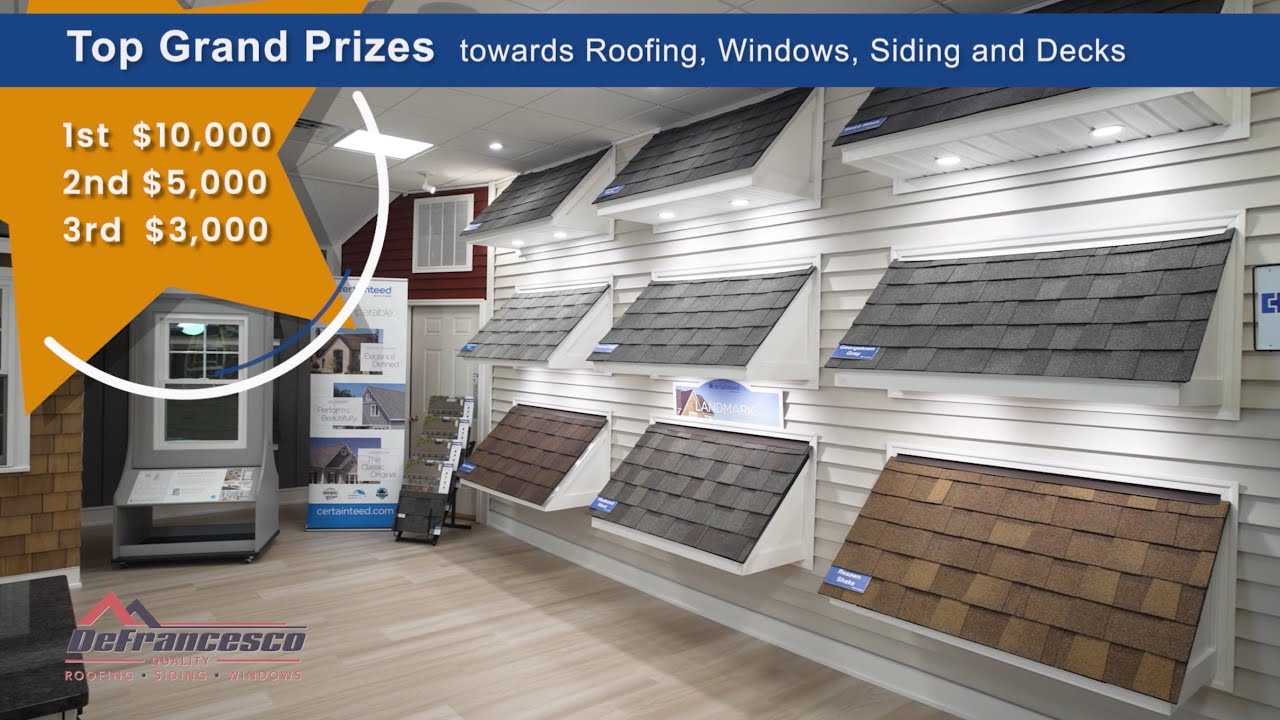 DeFrancesco Roofing SHOWROOM - :30 TV Commercial - YouTube