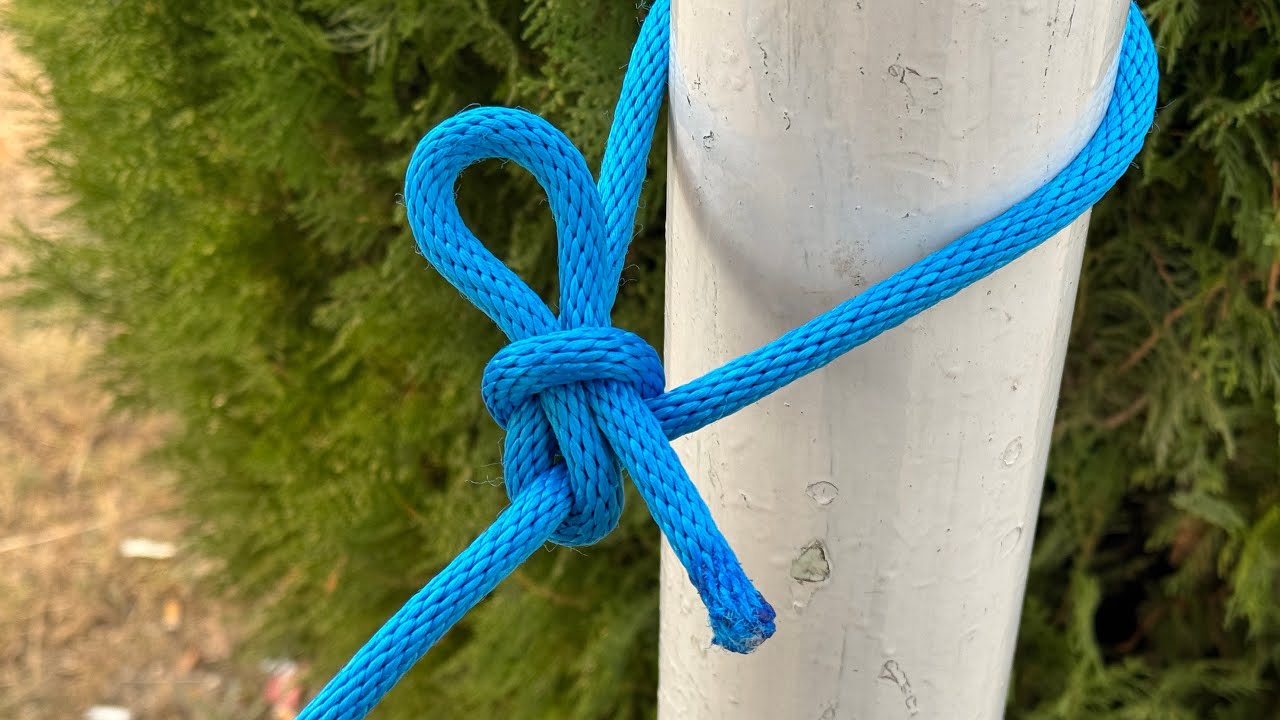 Learn Now Out How To Tie These 2 Knots The Easiest Way ! - YouTube