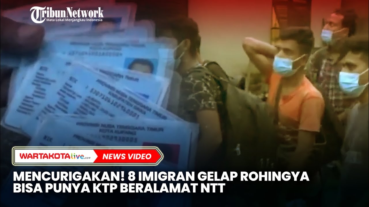 Mencurigakan! 8 Imigran Gelap dari Rohingya Bisa Punya KTP Beralamat di ...