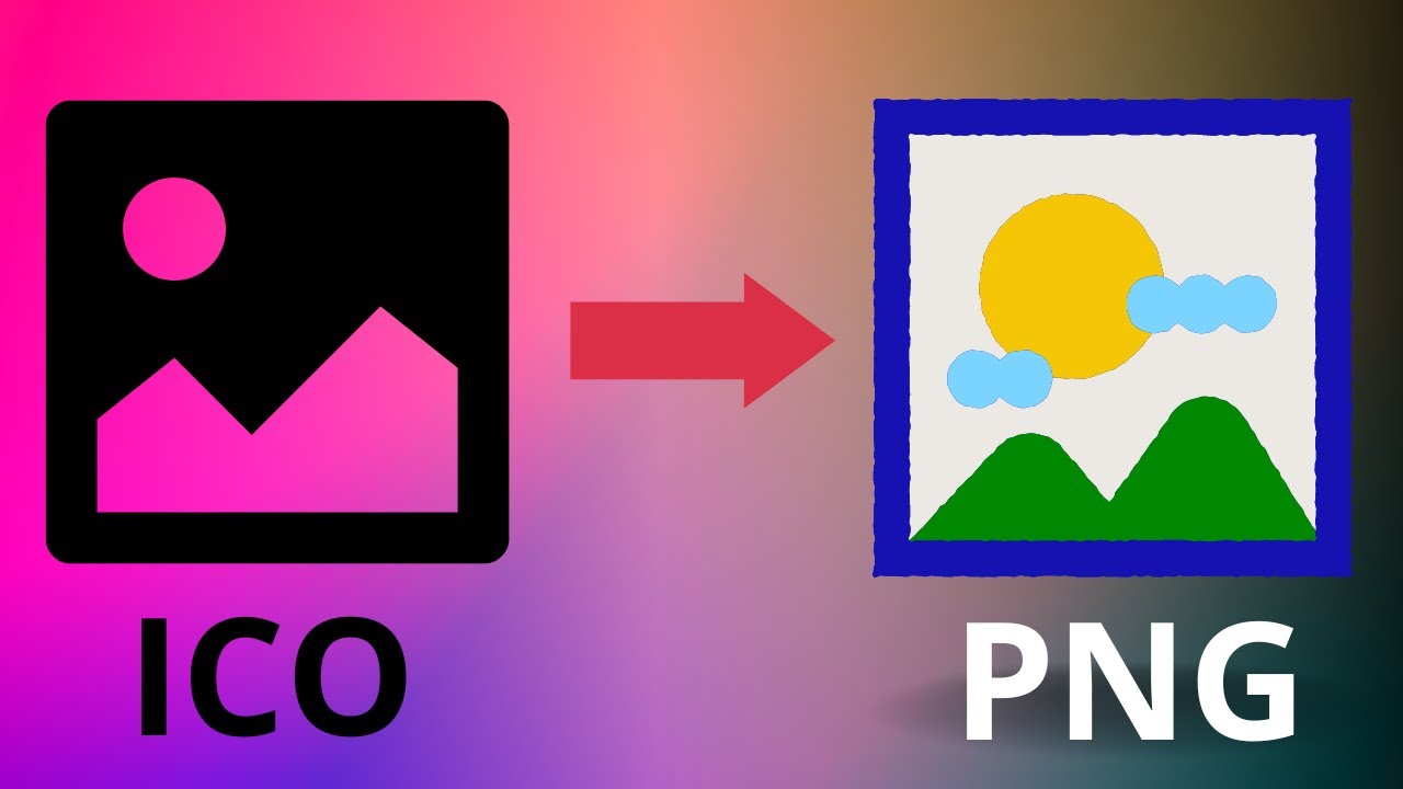 Comment convertir ICO en PNG en ligne gratuit - YouTube