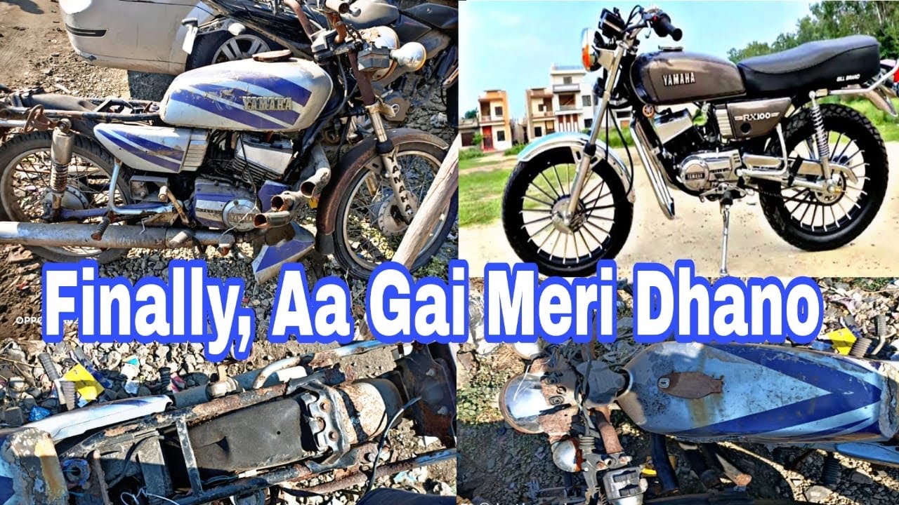 Yamaha rx100 full restoration - YouTube