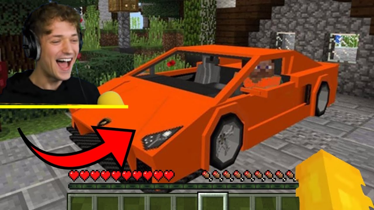 Crainer Got The MOST INSANE CAR In Minecraft - YouTube