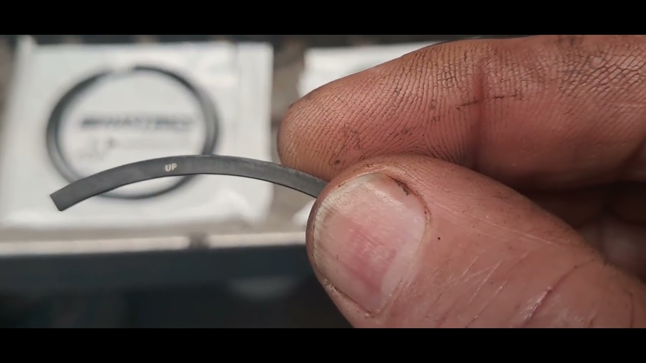 Vw Polo 1 4 blm Engine Re Build Video 6 - Piston Rings Explained - YouTube