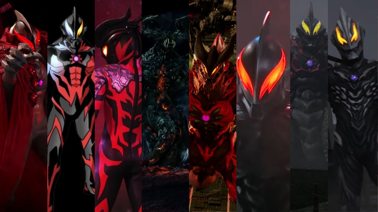 Ultraman Belial Form All Technique - YouTube