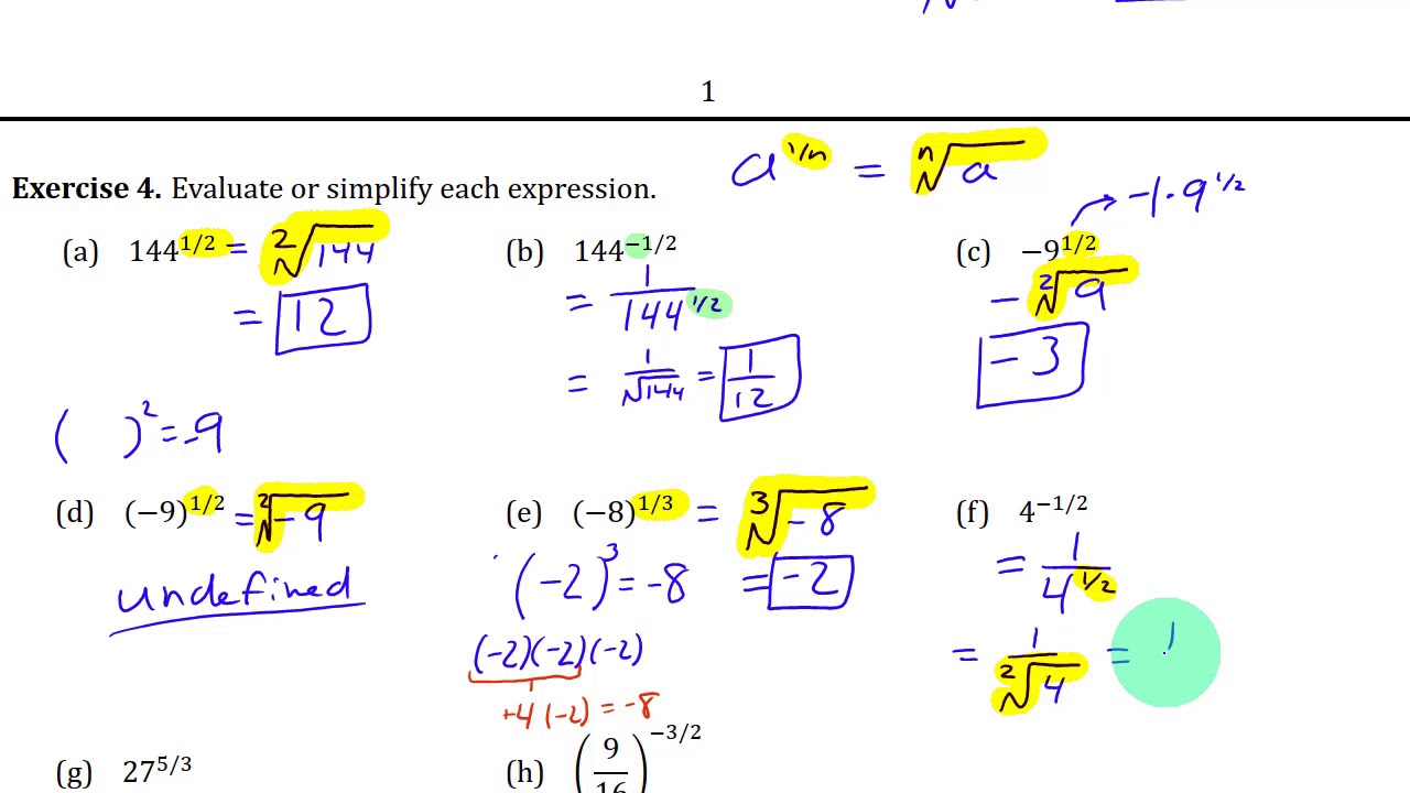 Math 134 -- G.2 Part 3: Exercises 4,5 - YouTube