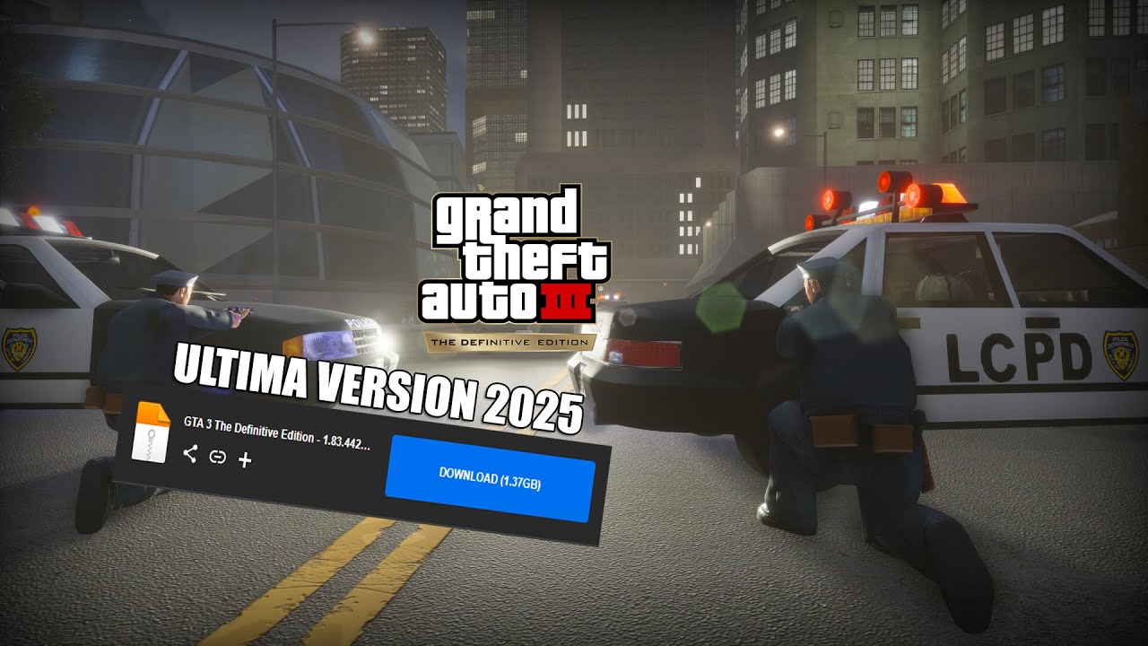 GTA 3 DEFINITIVE EDITION Para Android 2025 Ultima VERSION - YouTube
