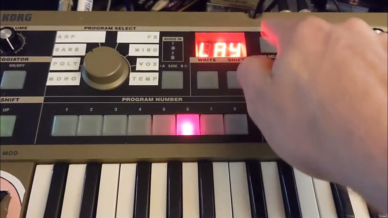 Microkorg Bass Tutorial Youtube