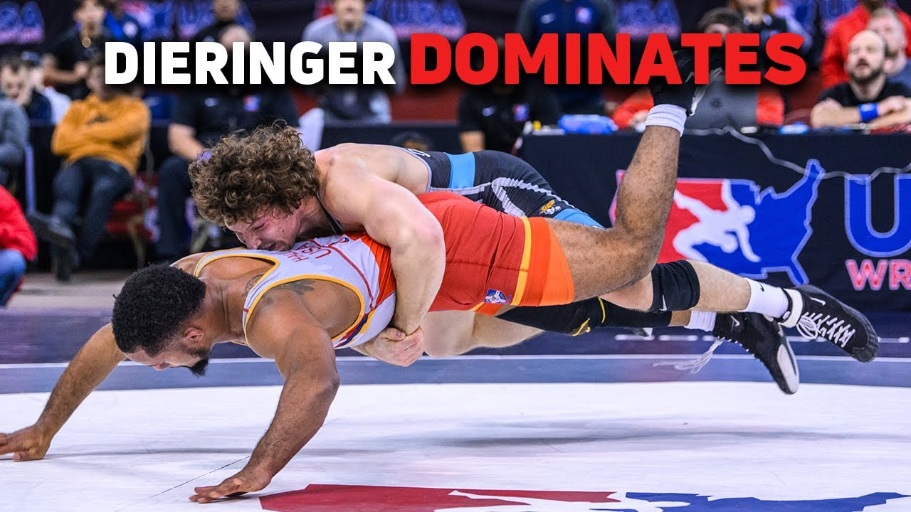 Alex Dieringer vs Mark Hall | 2023 Senior National 86kg Finals - YouTube