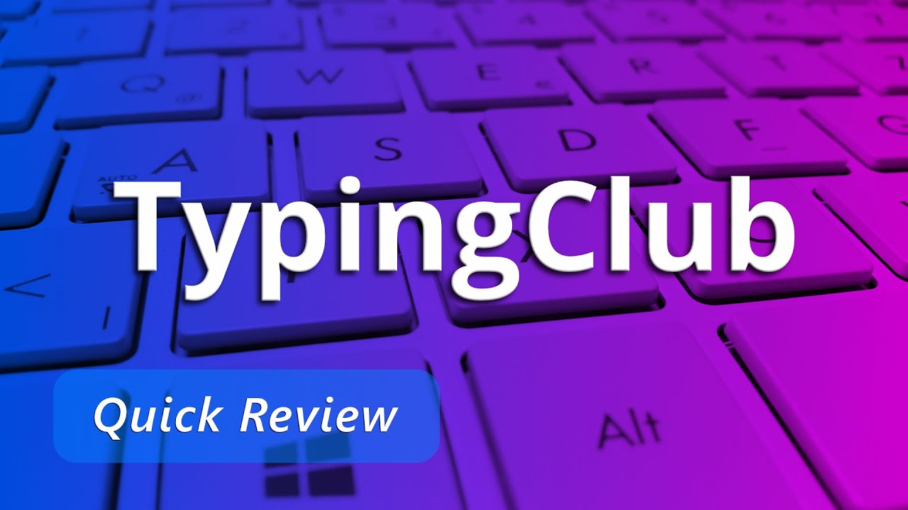 TypingClub | Quick Review - YouTube