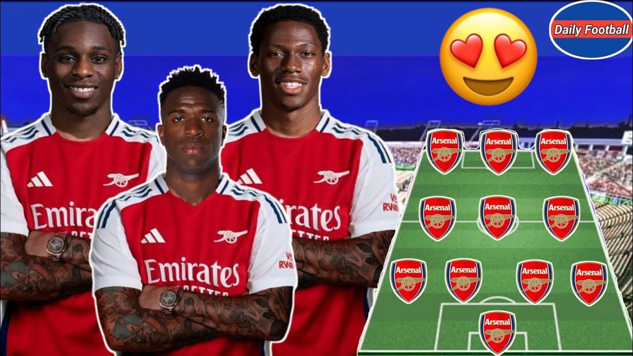 Arsenal Predicted Lineup With Transfer Target 🙀 Arsenal Transfers News ...