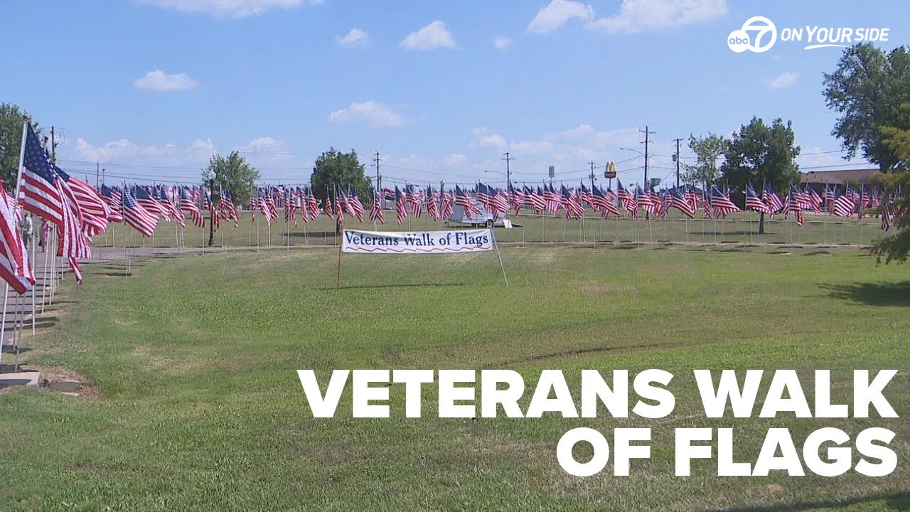 Veterans Walk of Flags - YouTube