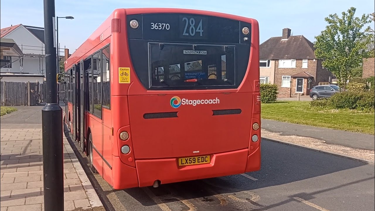 FULL JOURNEY | Route 284 - Lewisham Station to Grove Park Cemetery ...