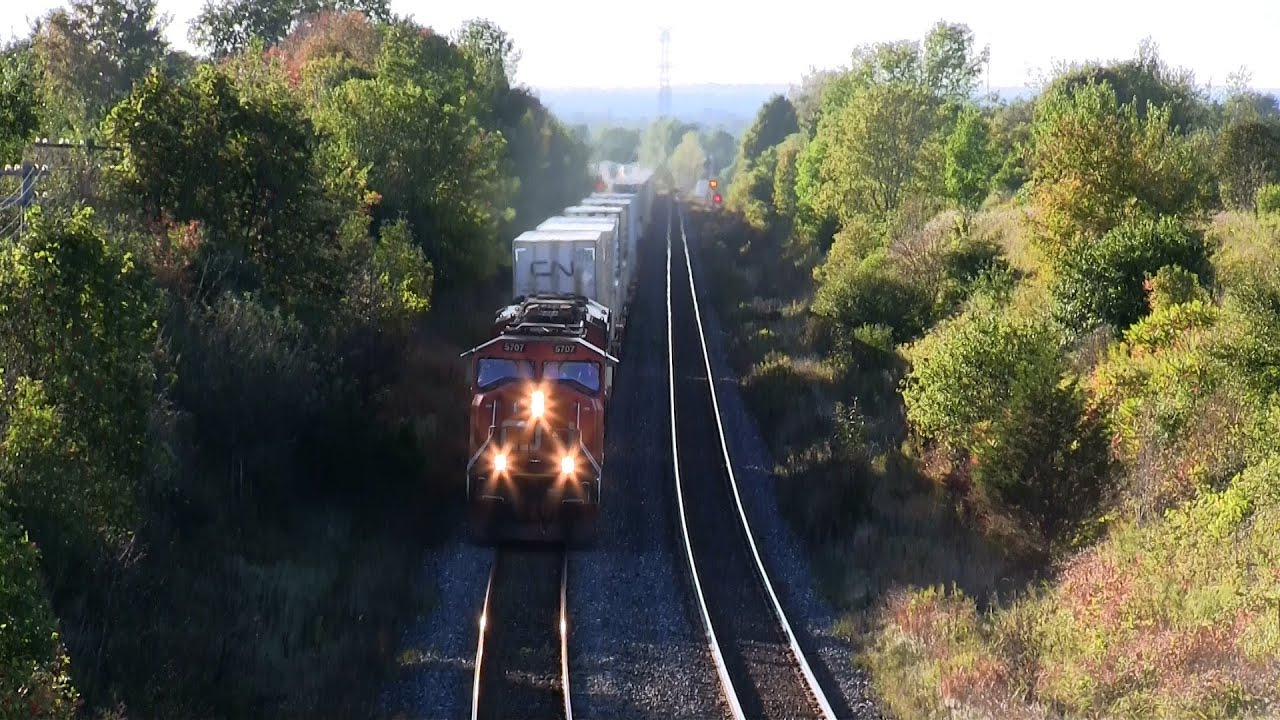 CN 5707 at Lovekin (14SEP2013) - YouTube