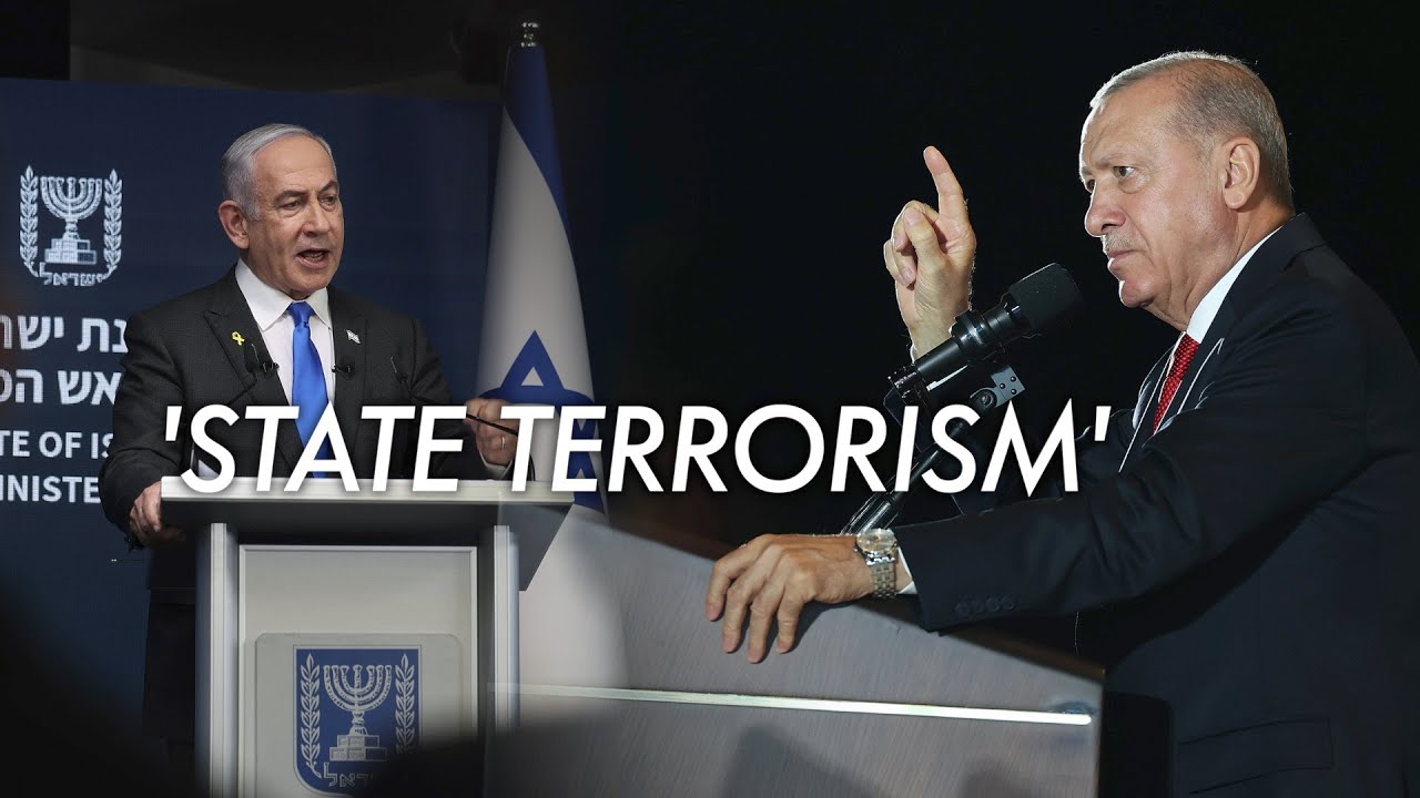 Erdogan's war of words as he condemns Israeli 'State Terrorism' over ...