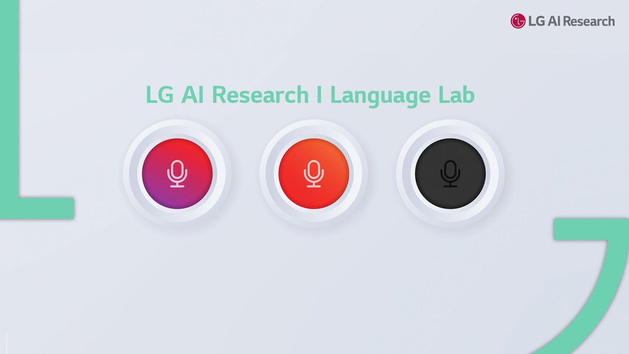 LG AI연구원 | Language Lab을 소개 합니다. - YouTube